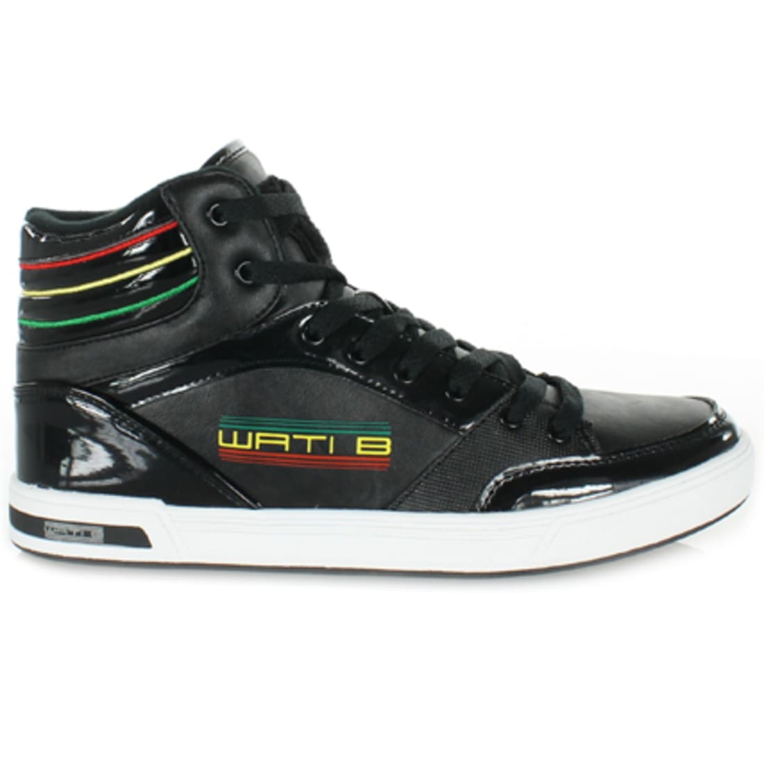 Wati B - Baskets Wati B Bams Black Rasta - LaBoutiqueOfficielle.com