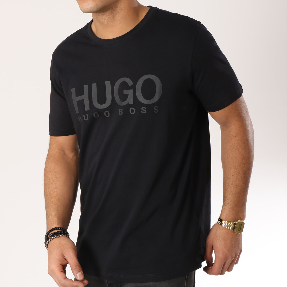 HUGO by Hugo Boss - Tee Shirt Dolive 50396249 Noir ...