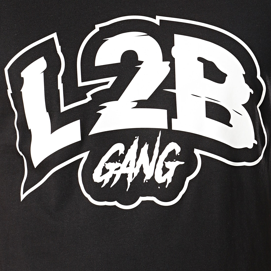 L2B Gang - Tee Shirt Logo Noir - LaBoutiqueOfficielle.com