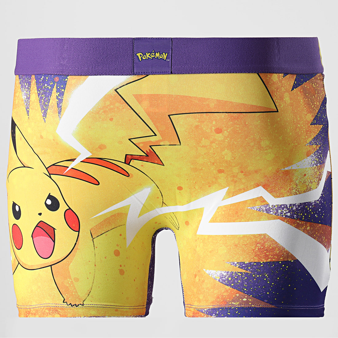 Freegun - Boxer Pokémon Electrik Jaune - LaBoutiqueOfficielle.com