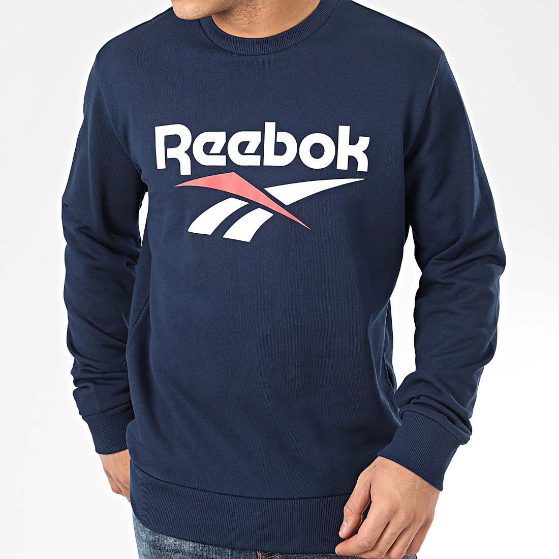 Reebok - Sweat Crewneck Classic F Vector FJ3278 Bleu Marine ...