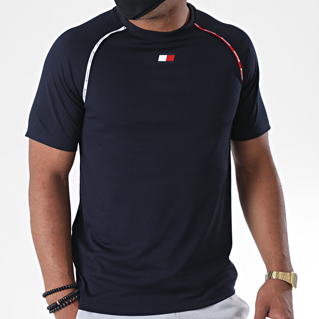 Tommy Sport - Tee Shirt 0459 Bleu Marine - LaBoutiqueOfficielle.com