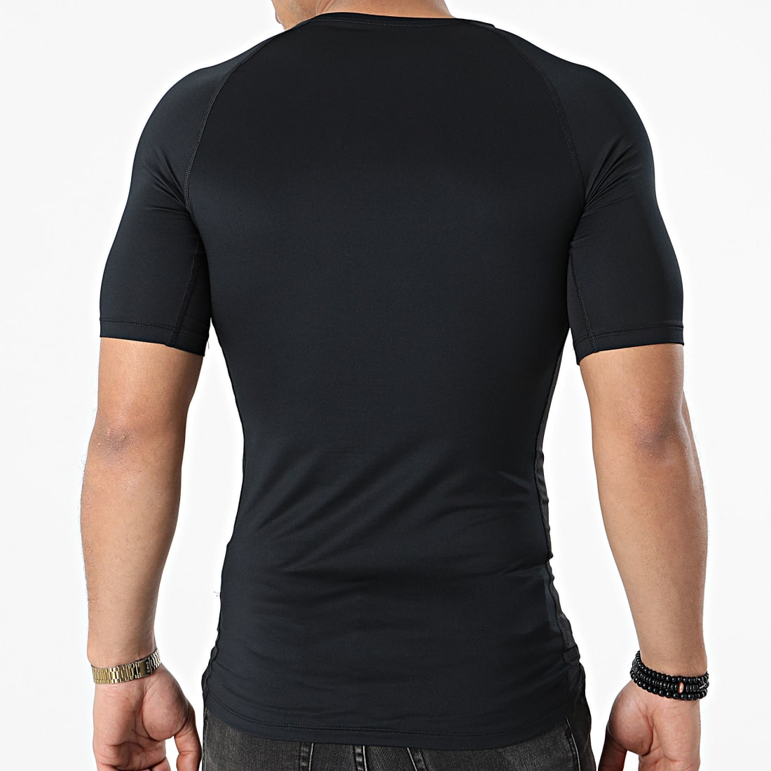 Nike - Tee Shirt De Sport Pro Noir - LaBoutiqueOfficielle.com