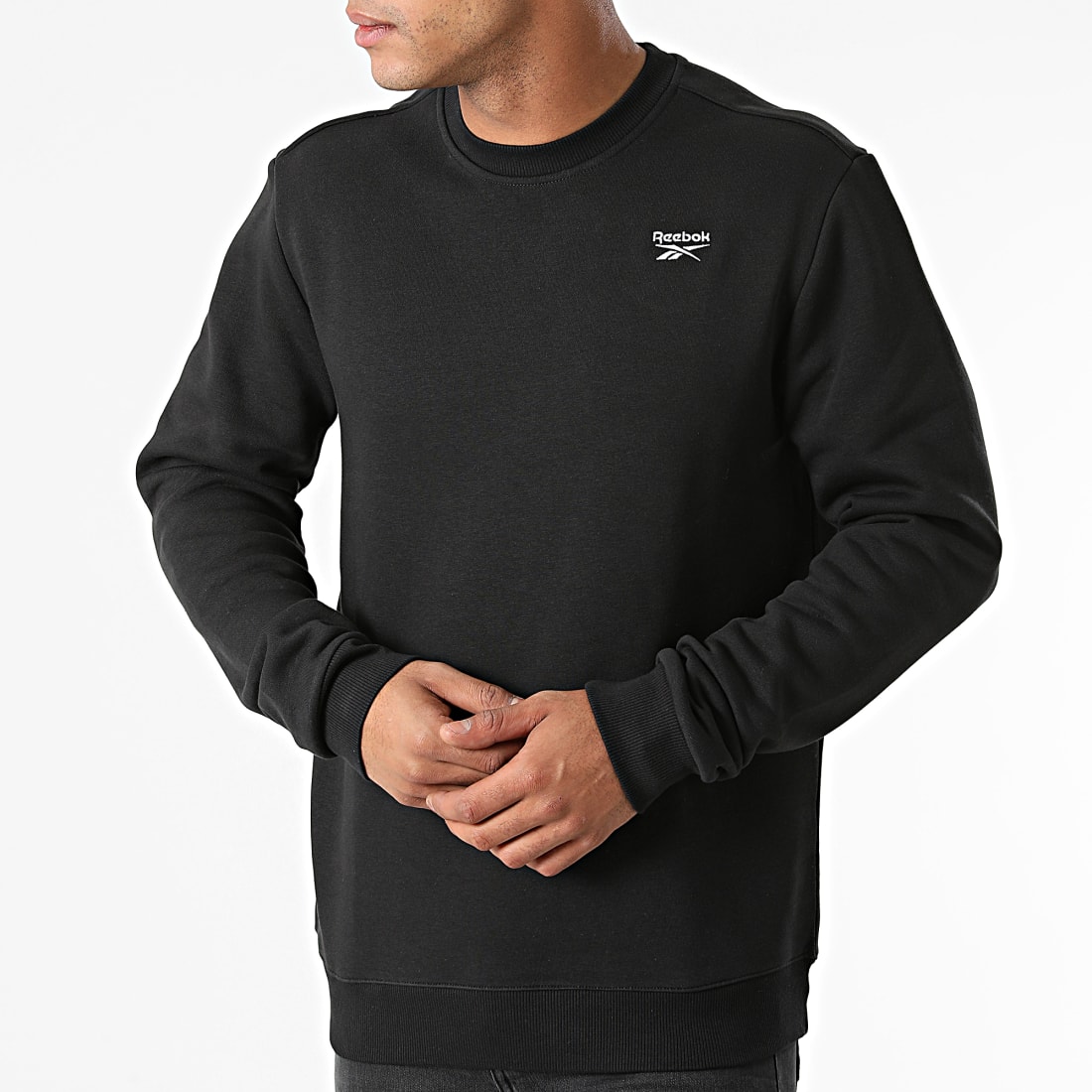 Reebok - Sweat Crewneck Reebok Identity GR9199 Noir ...