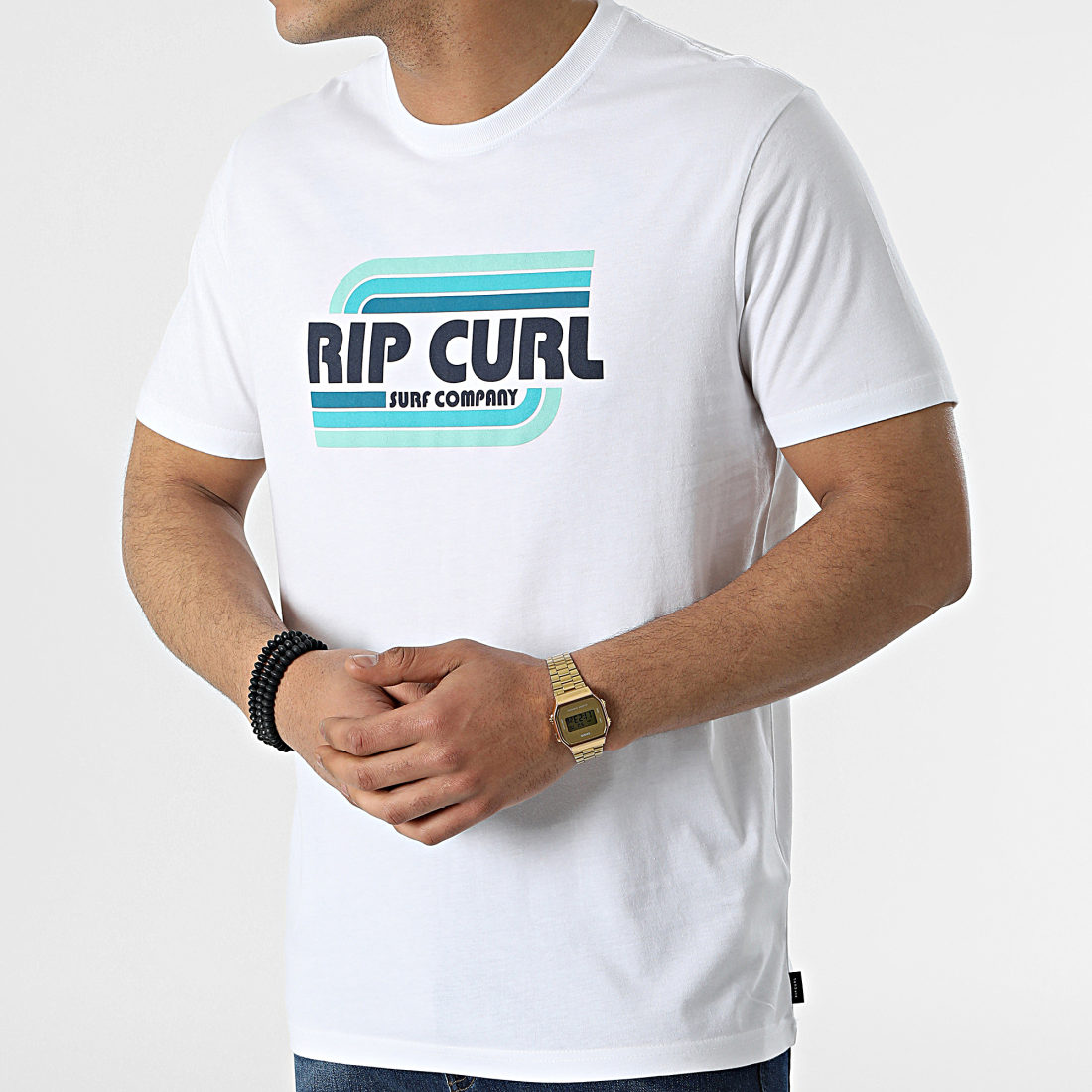 Rip Curl - Tee Shirt Surf Revival Yeh Mumma CTEXP9 Blanc ...