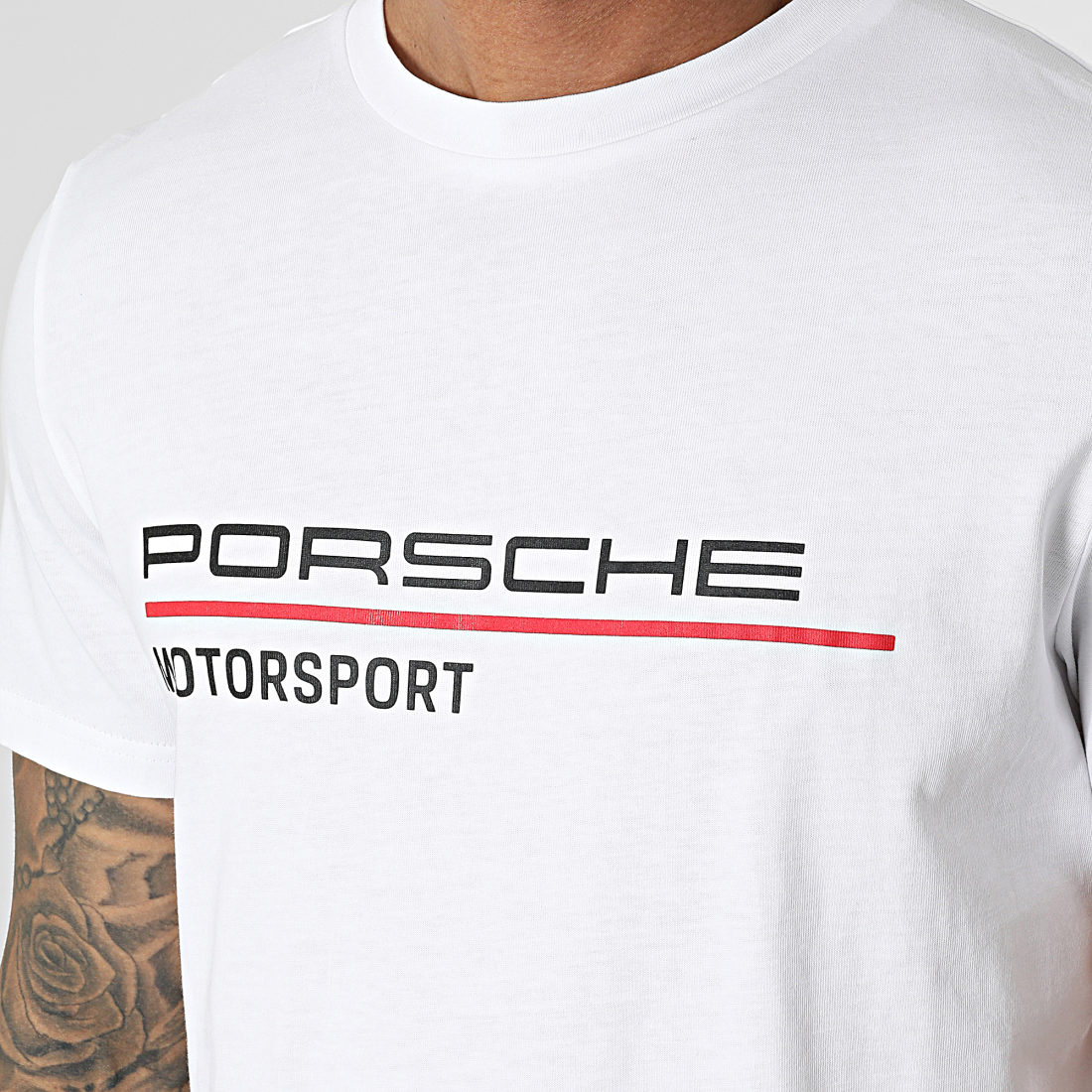 Porsche - Tee Shirt Porsche Blanc - LaBoutiqueOfficielle.com
