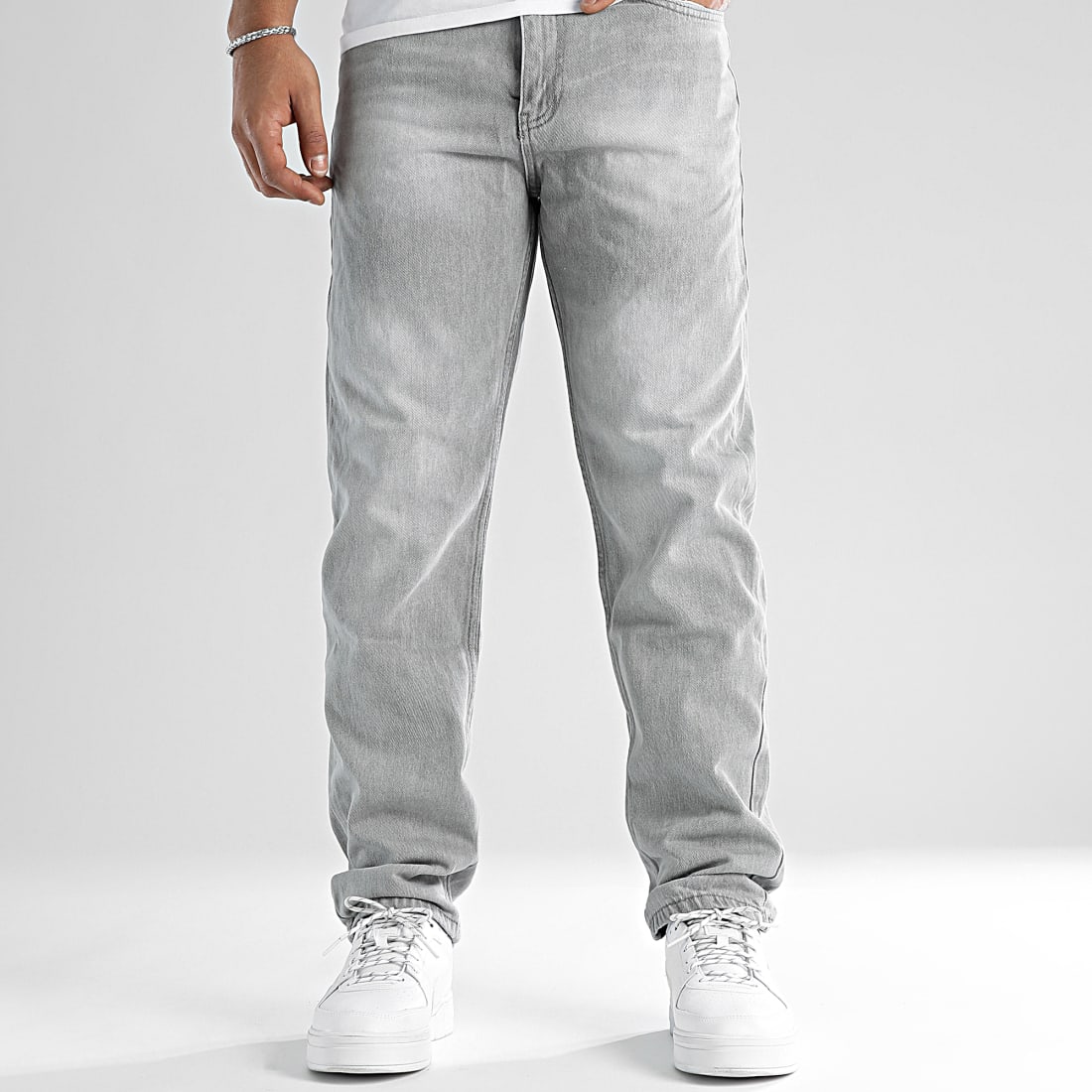 LBO - Jean Relaxed Fit 2507 Denim Gris Clair - LaBoutiqueOfficielle.com