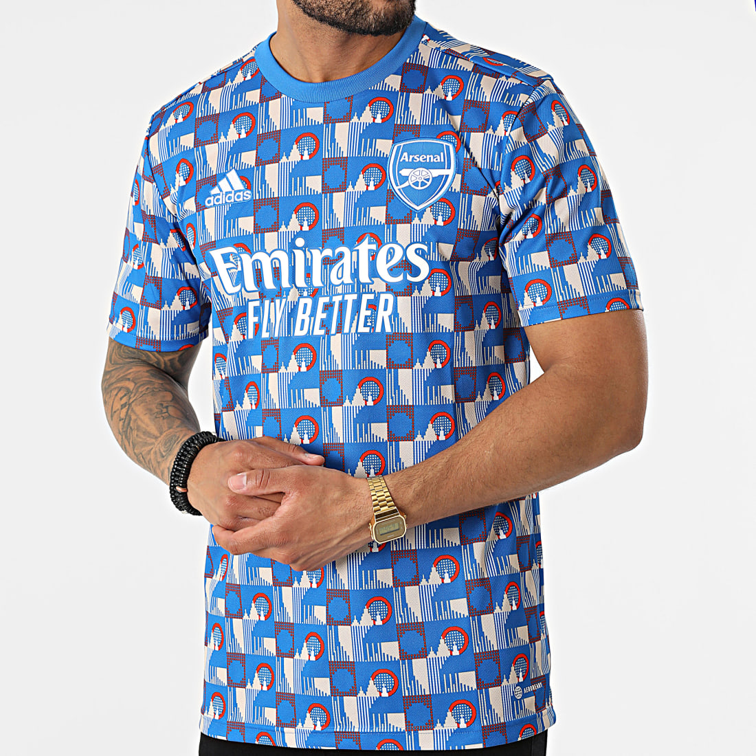 Adidas Sportswear - Tee Shirt Arsenal FC TFL HF4524 Bleu Beige ...