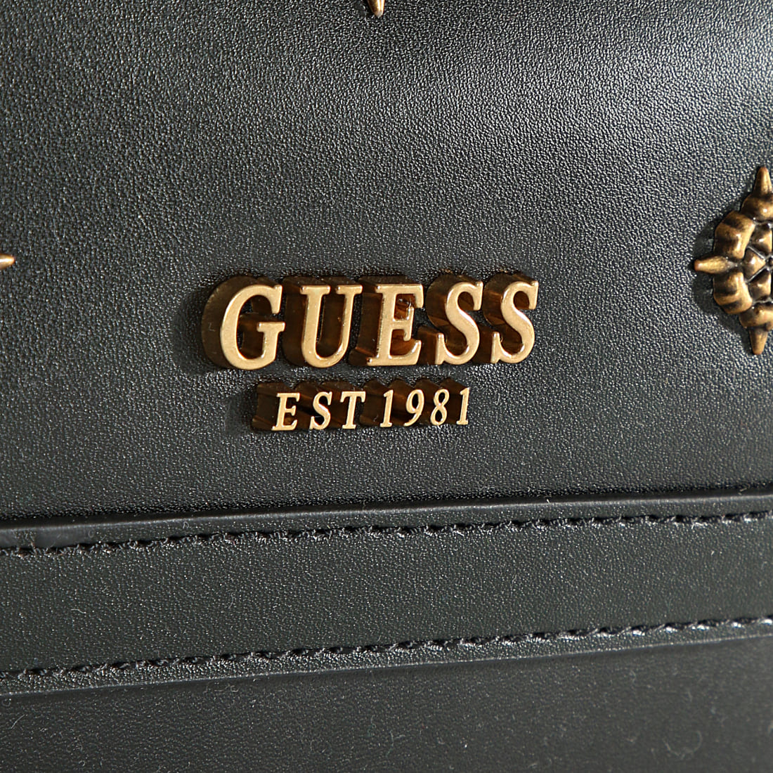 Guess - Sac A Main Femme Abey Mini Noir - LaBoutiqueOfficielle.com