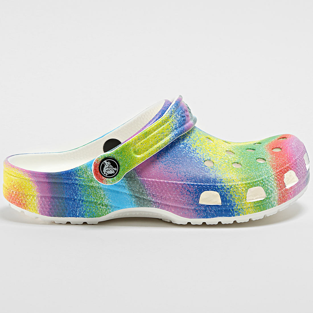 Crocs - Sandales Femme Classic Spray Dye Clog Multi ...