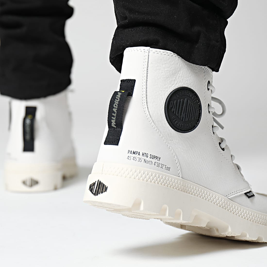 Palladium - Boots Pampa Hi Supply Leather 77963 Star White ...