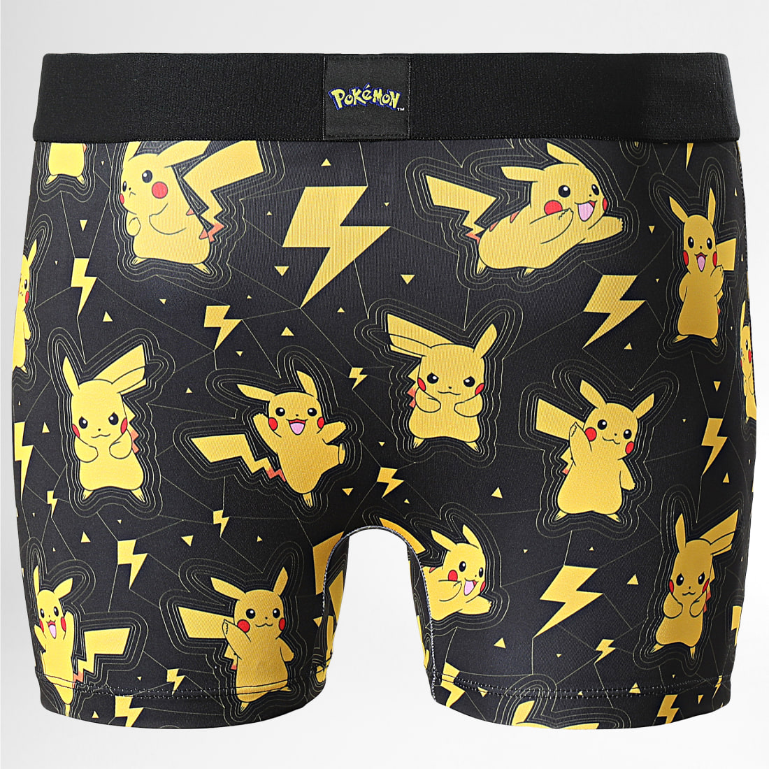 Freegun - Boxer Pokémon Pikachu Noir - LaBoutiqueOfficielle.com