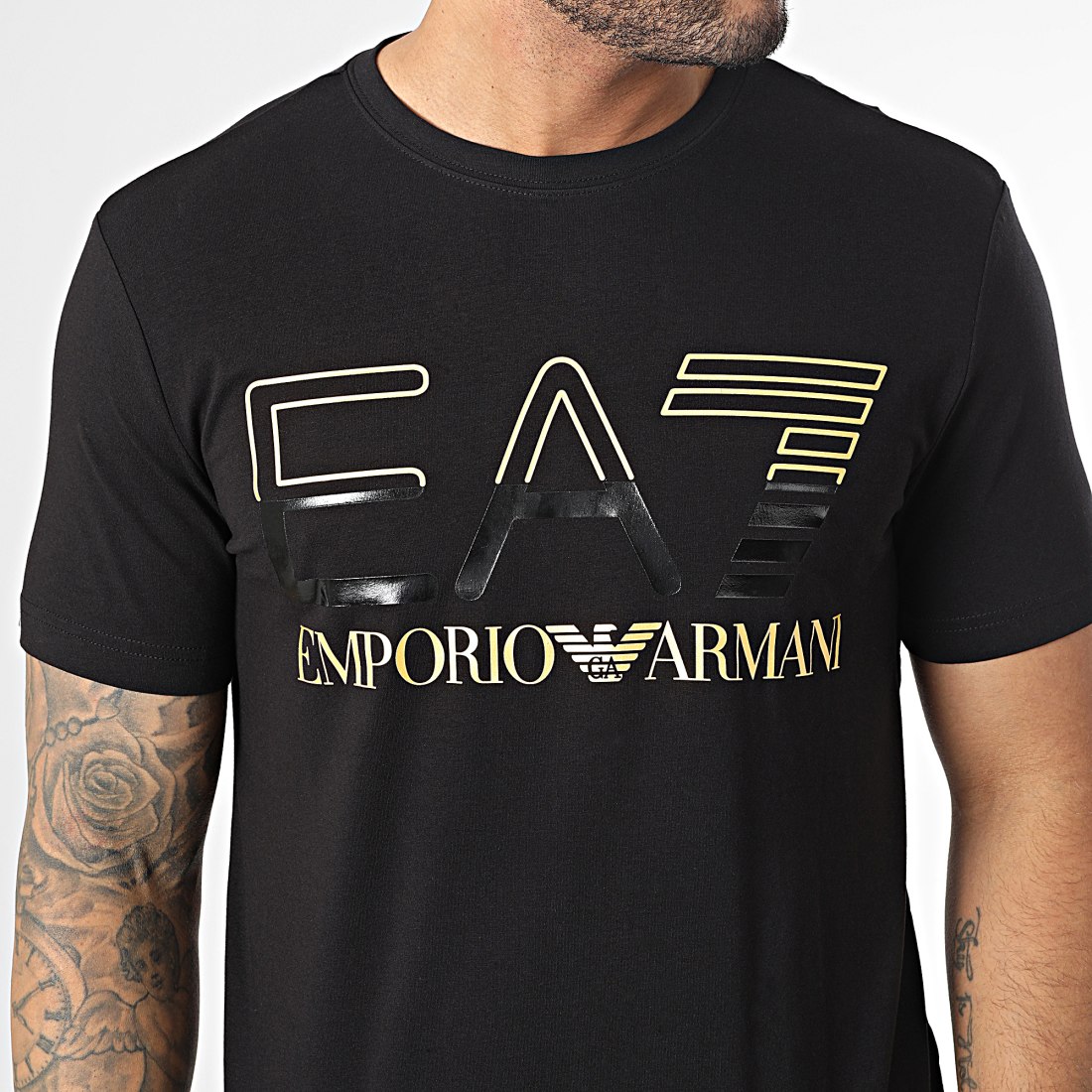 EA7 Emporio Armani - Tee Shirt 3RPT07-PJLBZ Noir - LaBoutiqueOfficielle.com