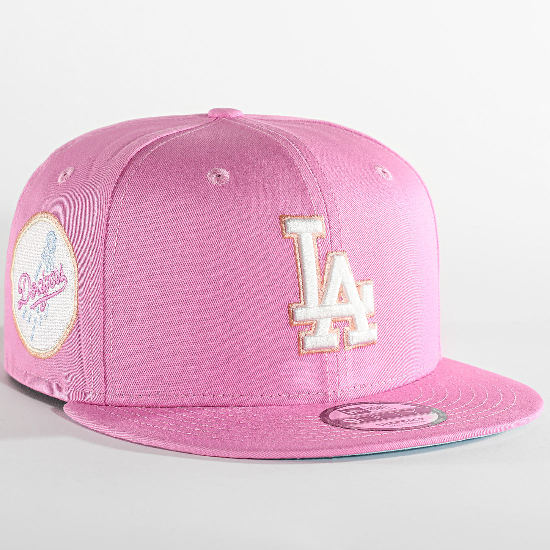 New Era - Casquette Snapback 9Fifty Pastel Patch Los Angeles Dodgers ...