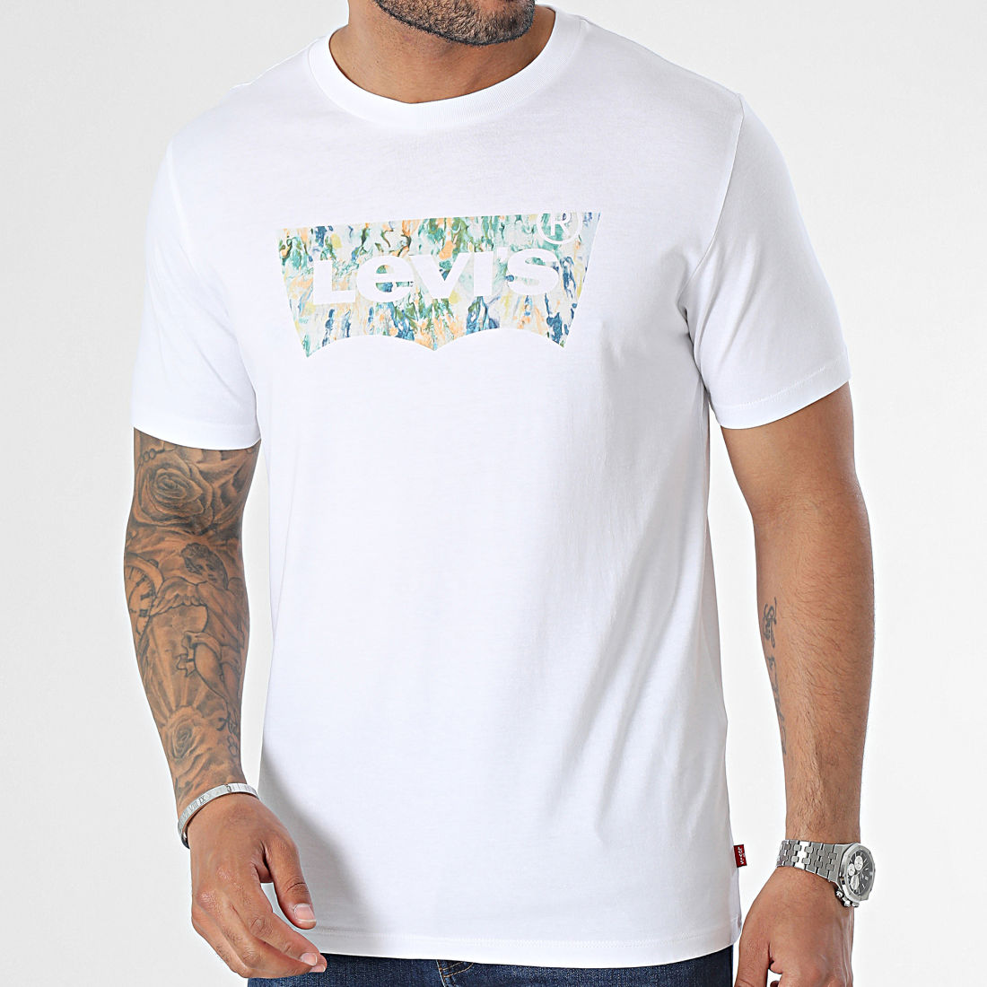 Levi's - Tee Shirt 22491 Blanc - LaBoutiqueOfficielle.com