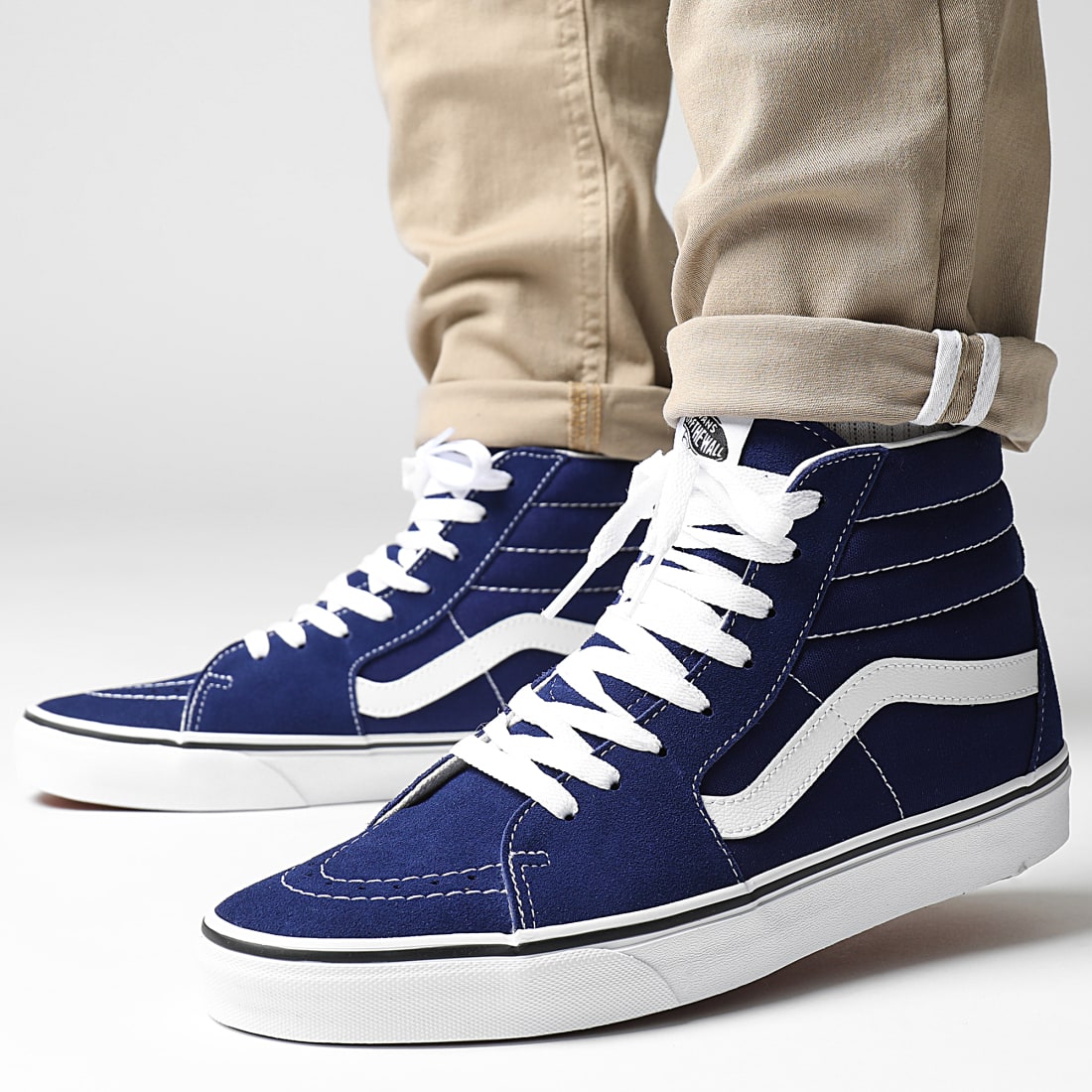 Vans Baskets Sk8 Hi D5IBYM1 Color Theory Beacon Blue