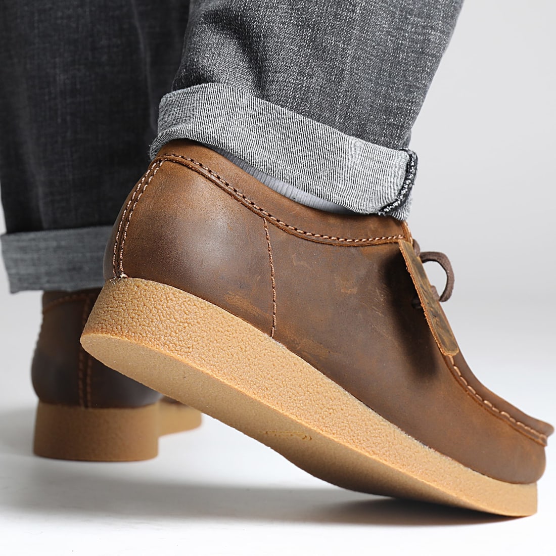 Clarks - Chaussures Wallabee Evo Beeswax - LaBoutiqueOfficielle.com