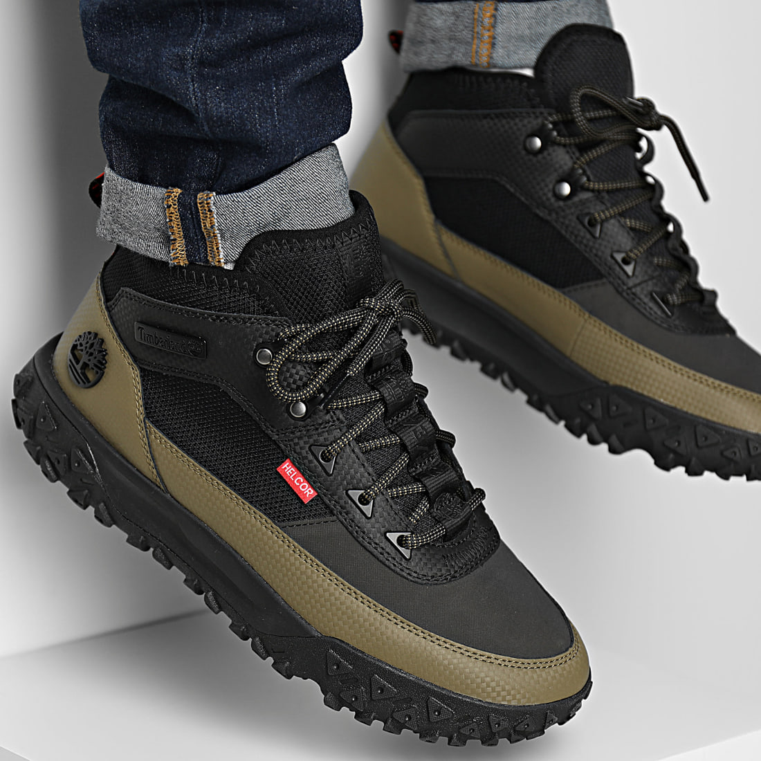 Timberland - Baskets Greenstride Motion 6 A651R Super Ox Black Helcor Olive ...