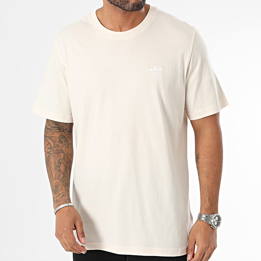 Adidas Originals - Tee Shirt Oversize Essential IL2509 Beige ...