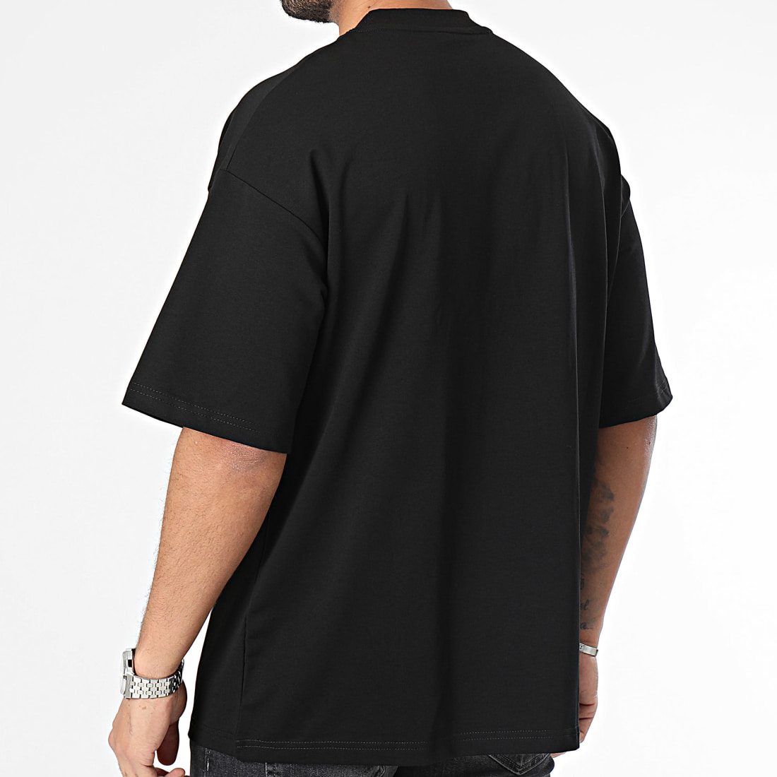 Classic Series - Tee Shirt Oversize Noir - LaBoutiqueOfficielle.com