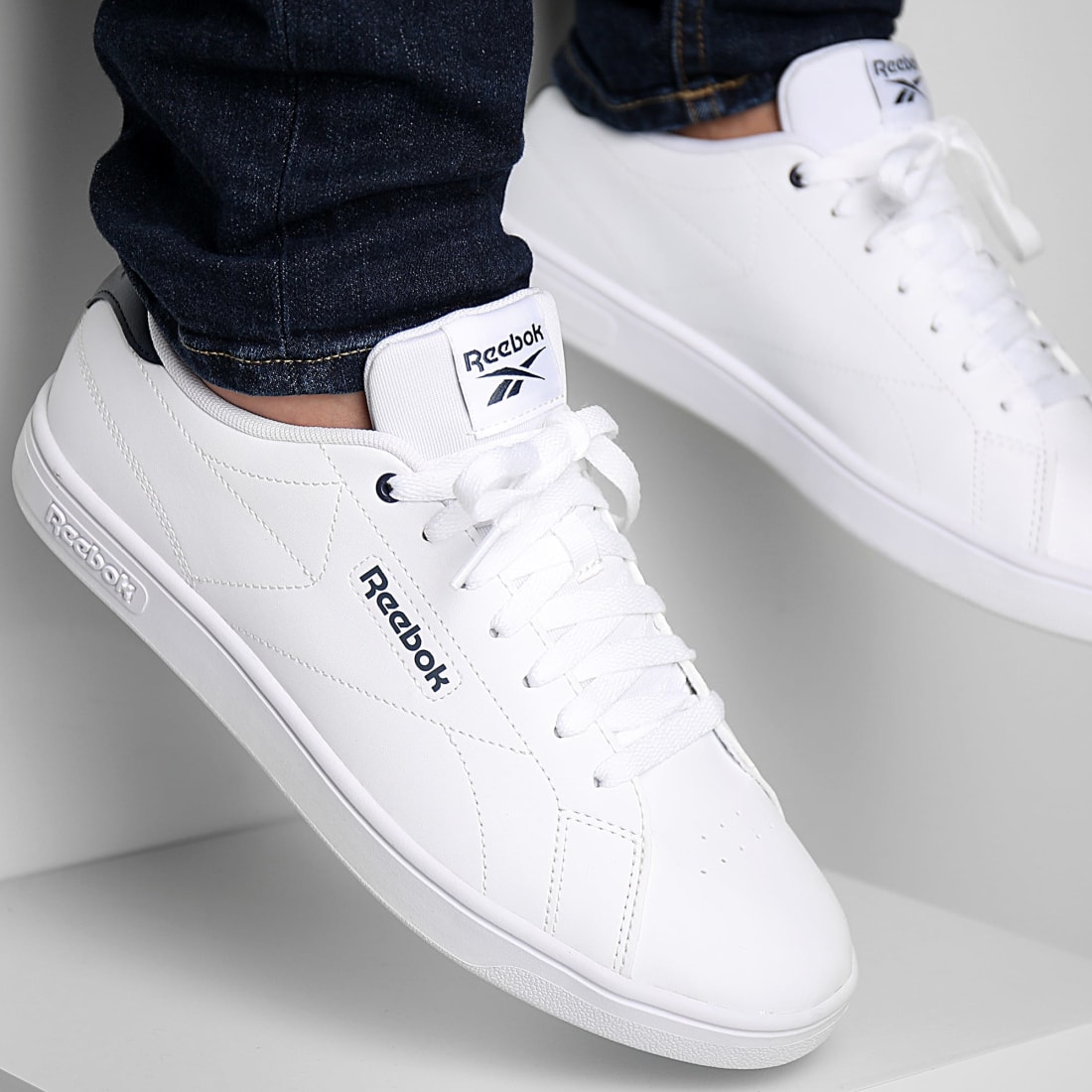 Reebok - Baskets Reebok Court Clean 100074364 Footwear White Vector ...