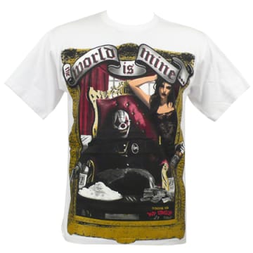 Bad Circus - Tee Shirt Bad Circus Blanc Scarf - LaBoutiqueOfficielle.com