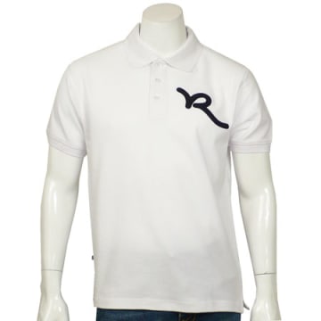 Rocawear - Polo Rocawear Blanc R Noir - LaBoutiqueOfficielle.com