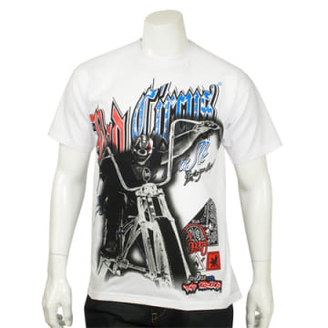 Bad Circus - Tee Shirt Bad Circus Chopper Blanc - LaBoutiqueOfficielle.com