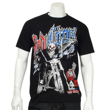 Bad Circus - Tee Shirt Bad Circus Chopper Noir - LaBoutiqueOfficielle.com