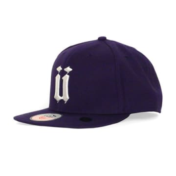 Unkut - Casquette Unkut Violet U Brode Blanc - LaBoutiqueOfficielle.com