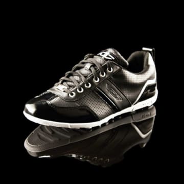 VO7 - Baskets V07 Spirit Noir Argent Semelle Blanche ...