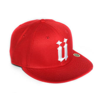 Unkut - Casquette Unkut Rouge U Brode Blanc - LaBoutiqueOfficielle.com