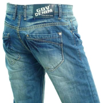 Gov Denim - Jean Govdenim TD-3726-BL - LaBoutiqueOfficielle.com