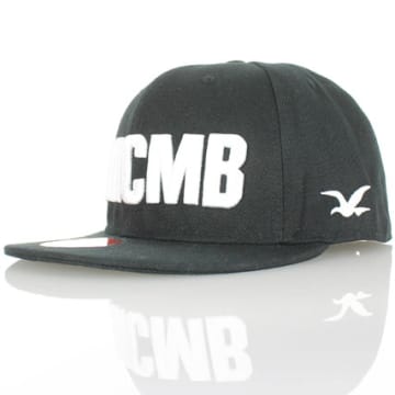 YMCMB - Casquette Snapback YMCMB Noir Brodee Blanc ...