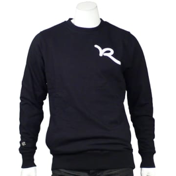 Rocawear - Sweat Col Rond Rocawear Noir R Blanc - LaBoutiqueOfficielle.com