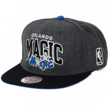 Mitchell and Ness - Casquette Mitchell And Ness Orlando Magic Gris Vis ...