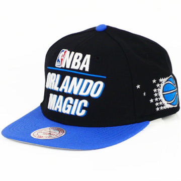 Mitchell and Ness - Casquette Mitchell And Ness Orlando Magic Noir Vis ...