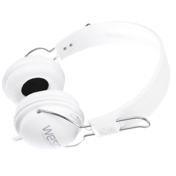 WESC - Casque Audio Wesc Tambourine Blanc Argent - LaBoutiqueOfficielle.com