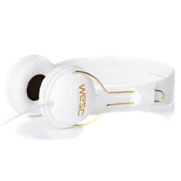 WESC - Casque Audio Wesc Tambourine Blanc Or - LaBoutiqueOfficielle.com