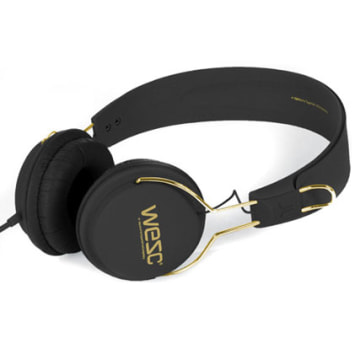 WESC - Casque Audio Wesc Tambourine Noir Or - LaBoutiqueOfficielle.com
