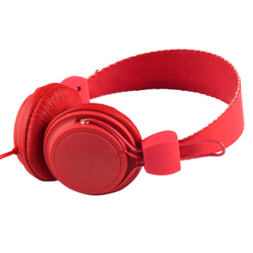 WESC - Casque Audio Wesc Matte Conga Hot Orange - LaBoutiqueOfficielle.com
