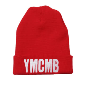 YMCMB - Bonnet YMCMB Classic Rouge Typo Blanc - Ryses