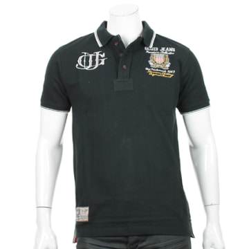 Gangster Unit - Polo Gangster Unit Koris Noir - LaBoutiqueOfficielle.com