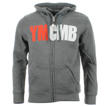 YMCMB - Sweat Zippé YMCMB 600 Gris Anthracite - LaBoutiqueOfficielle.com