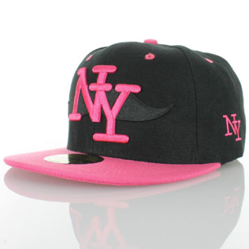 Bling Bling - Casquette Snapback Bling NY 111 Noir Rose ...