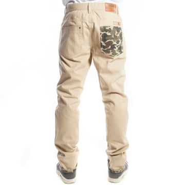 Wrung - Jean Wrung Custom Camo Sand - LaBoutiqueOfficielle.com