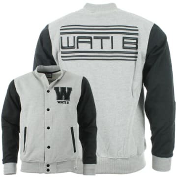 Wati B - Teddy Coton Wati B Base Gris Noir - LaBoutiqueOfficielle.com