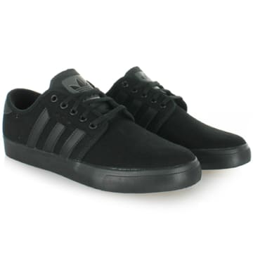 Adidas Originals - Baskets adidas Seeley Skateboarding Black Edition ...
