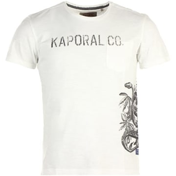 Kaporal - Tee Shirt Take Blanc - LaBoutiqueOfficielle.com