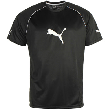 Puma - Tee Shirt Ringer Jersey 653984 03 Noir - LaBoutiqueOfficielle.com